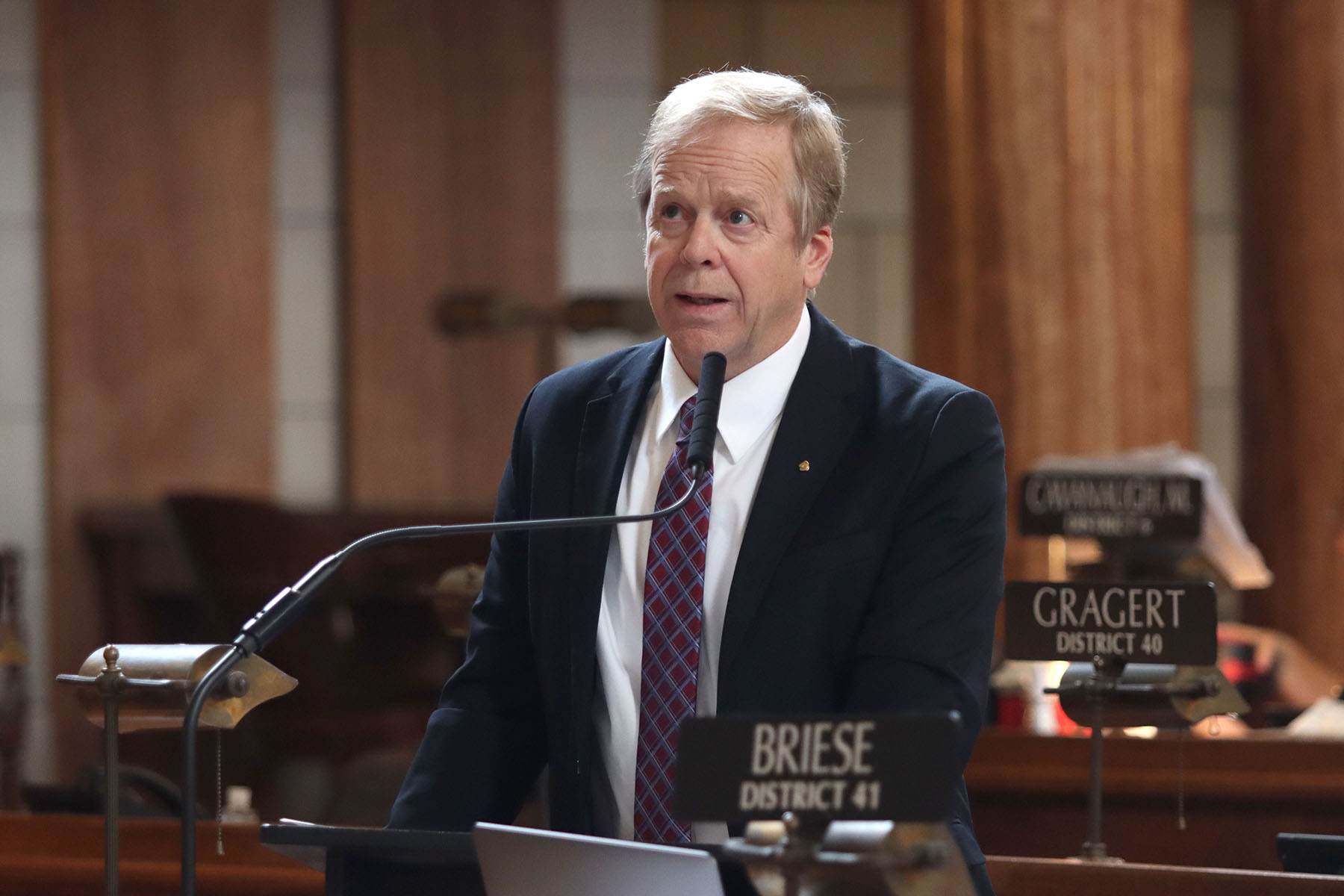 Pillen Appoints State Sen. Tom Briese As New State Treasurer | Omaha ...