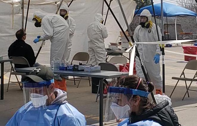 National Guard Assists YRTC Kearney With Virus Testing | Omaha Daily Record