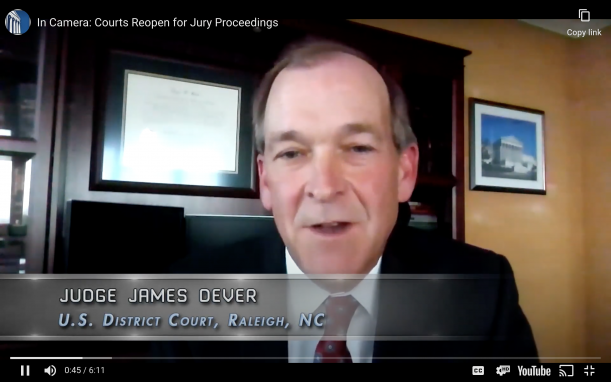 Federal Judges Reinventing the Jury Trial During Pandemic | Omaha Daily ...