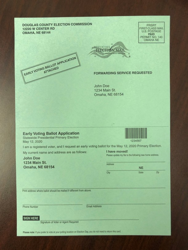 Douglas County Election Commission Sends Early Ballot Apps | Omaha ...